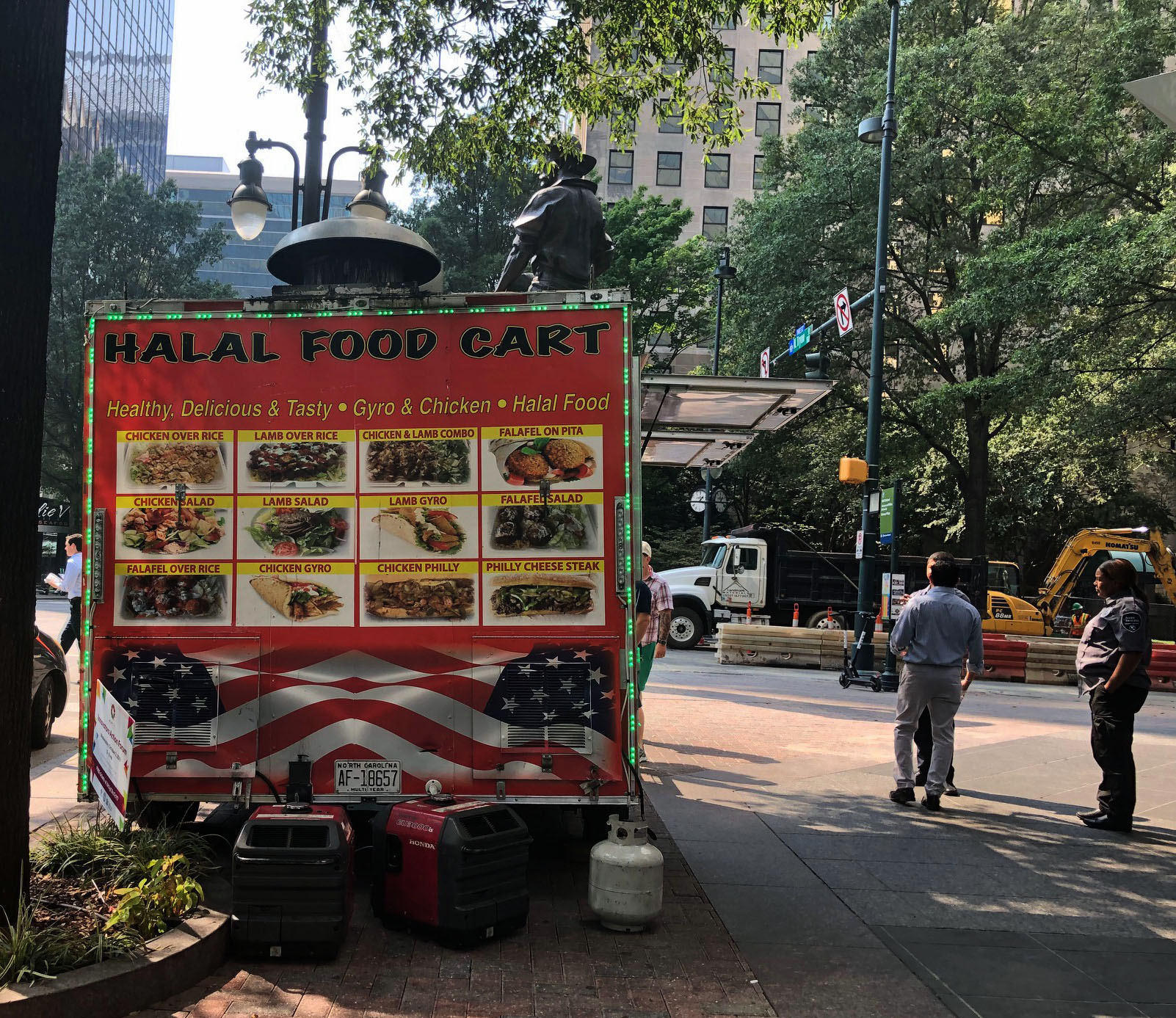 A Vegan’s Adventures In Uptown Charlotte – A Tale of Two Halal Carts ...